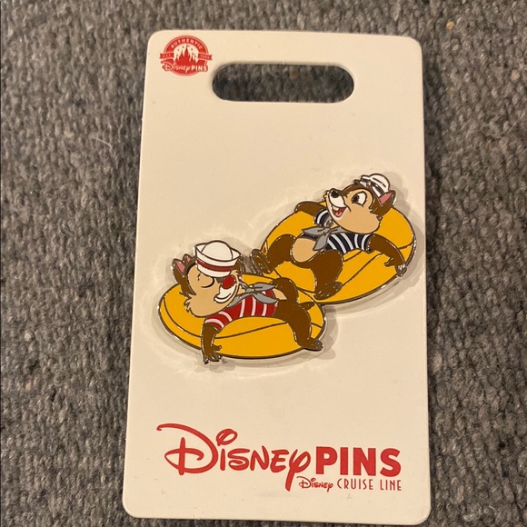 Disney | Accessories | Disney Cruise Line Chip And Dale Pins | Poshmark